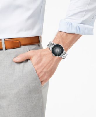 Hamilton Men's Swiss Automatic American Classic Intra-Matic Stainless ...