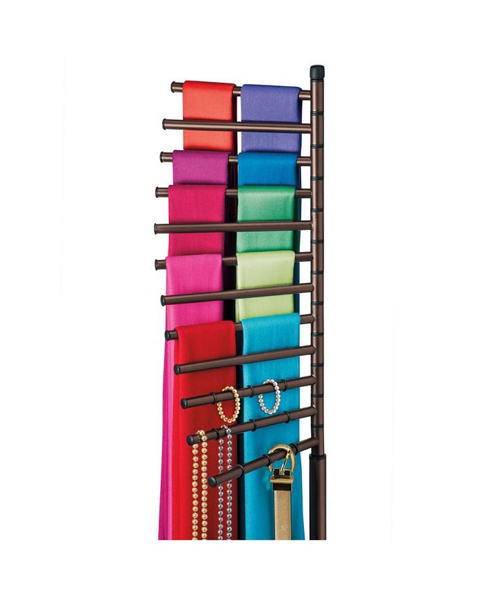 Lynk Floor Standing Pivoting Accessory Organizer Rack - Macy's