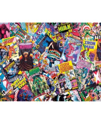 Springbok Puzzles Comic Books Galore 1000 Piece Jigsaw Puzzle - Macy's