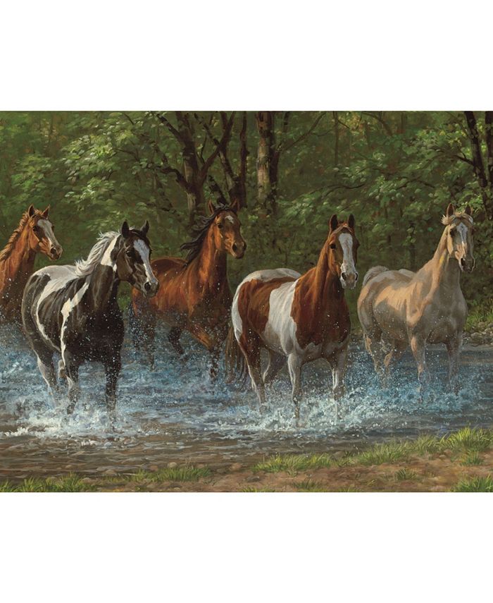 Springbok Puzzles Summer Creek 500 Piece Jigsaw Puzzle - Macy's