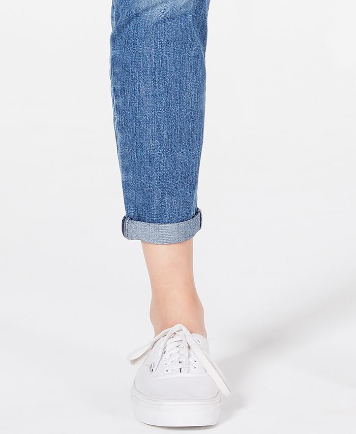 Rewash Juniors' High-Rise Button-Fly Straight-Leg Jeans - Macy's