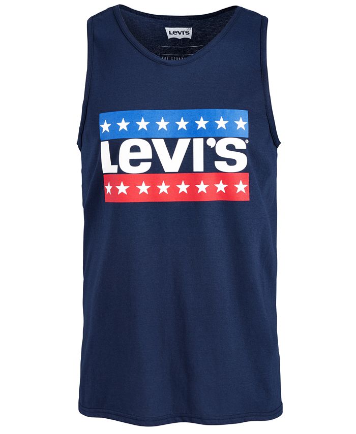 Levi's Men's Stars and Stripes Logo Tank - Macy's