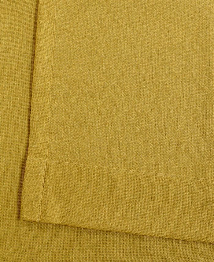 Exclusive Fabrics & Furnishings Semi Sheer 50" x 84" Curtain Panel - Macy's