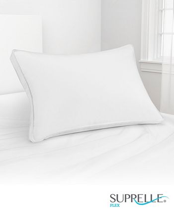 Great Sleep Suprelle Flex Fiber 2" Gusset Standard/Queen Pillow - Macy's