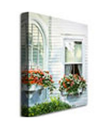 Trademark Global David Lloyd Glover 'Window Boxes' Canvas Art - 32" x ...
