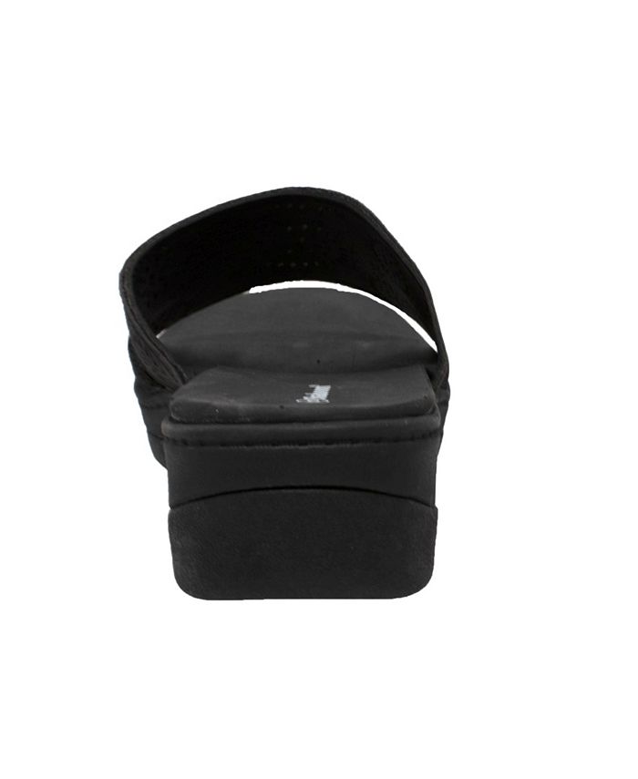 Shaboom Women's Comfort Curved Slide Sandals - Macy's