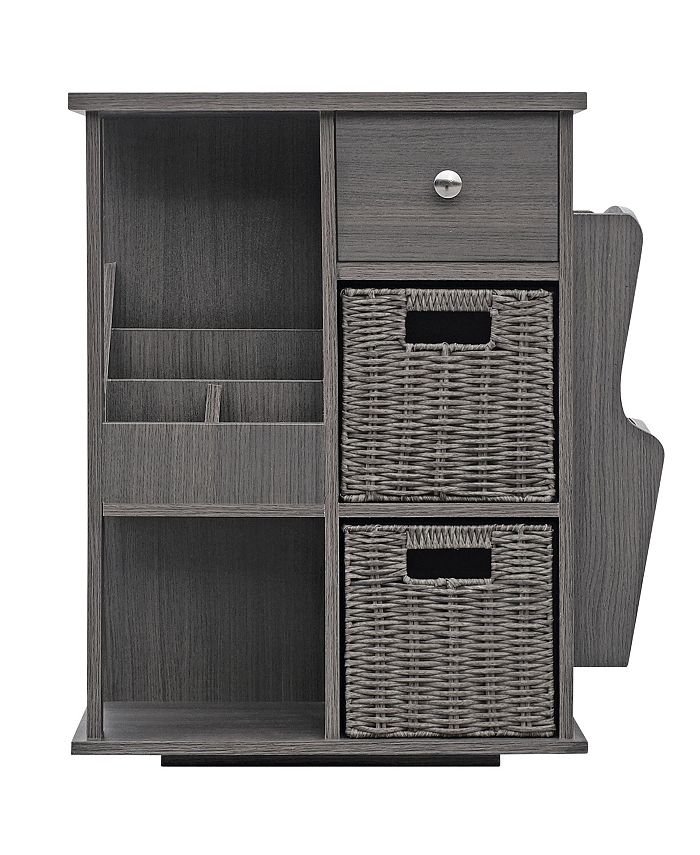 Gallerie Décor All in One Revolving Side Table, Quick Ship - Macy's