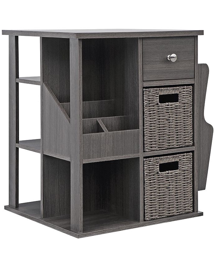 Gallerie Décor All in One Revolving Side Table, Quick Ship - Macy's