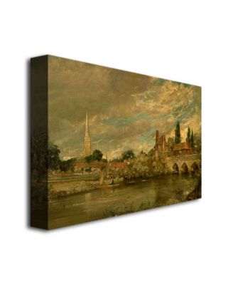 Trademark Global John Constable 'The Bridge of Harnham' Canvas Art - 24 ...