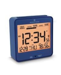 Marathon Atomic Alarm Clock with Humidex, Date and Indoor Temperature ...