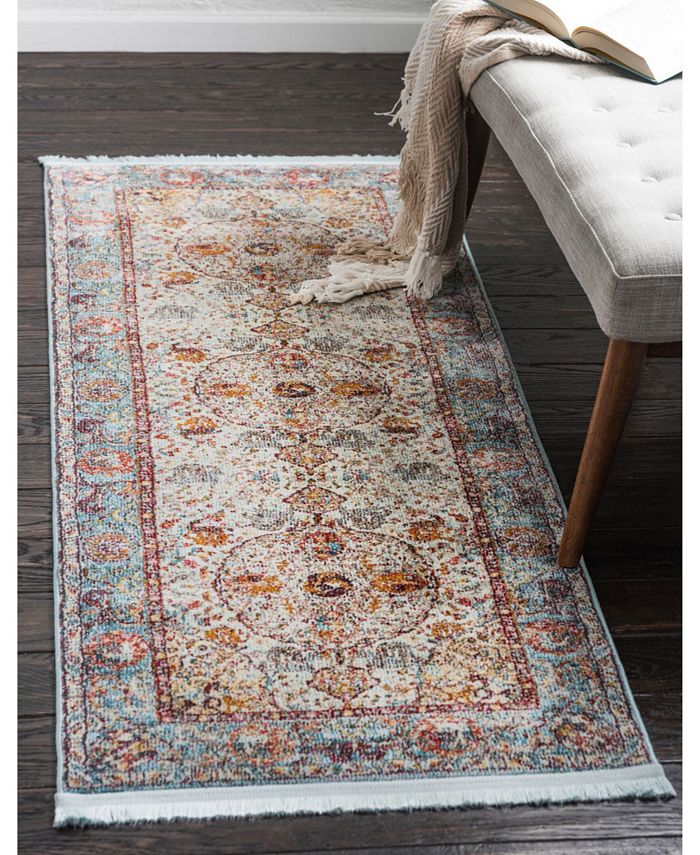 Bayshore Home Kenna Ken1 2' 7" x 10' Runner Area Rug - Macy's