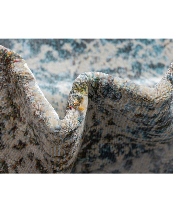 Bayshore Home Kenna Ken3 Ivory 2' 2" x 6' Runner Area Rug - Macy's