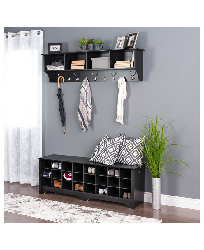 Prepac 60" Wide Hanging Entryway Shelf - Macy's