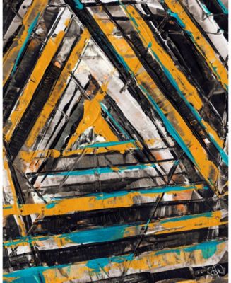 Creative Gallery Galactia Gamma Abstract Portrait Metal Wall Art Print ...