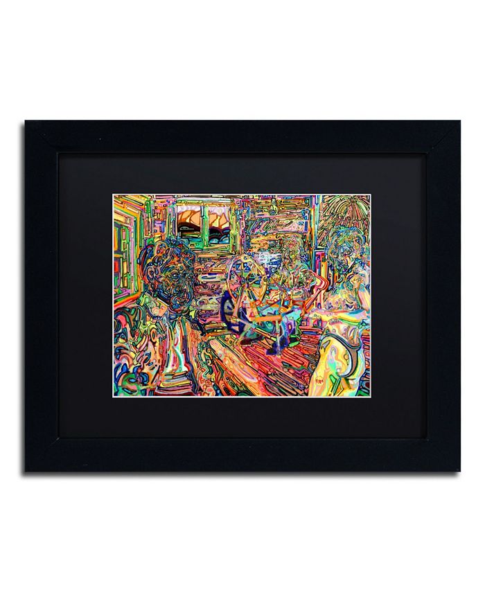 Trademark Global Josh Byer 'His Wife Her Mother' Matted Framed Art - 11 ...