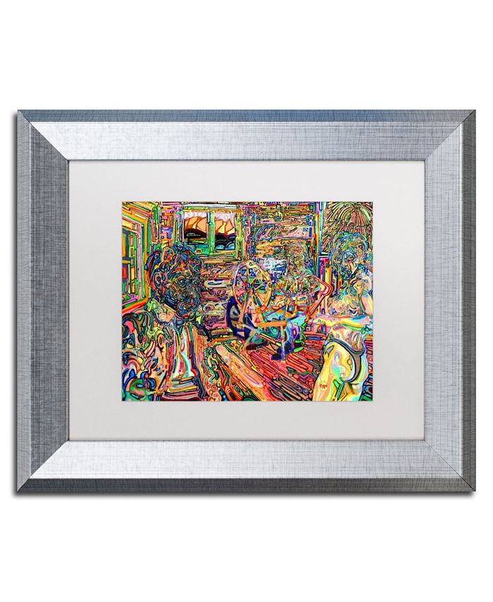 Trademark Global Josh Byer 'His Wife Her Mother' Matted Framed Art - 11 ...