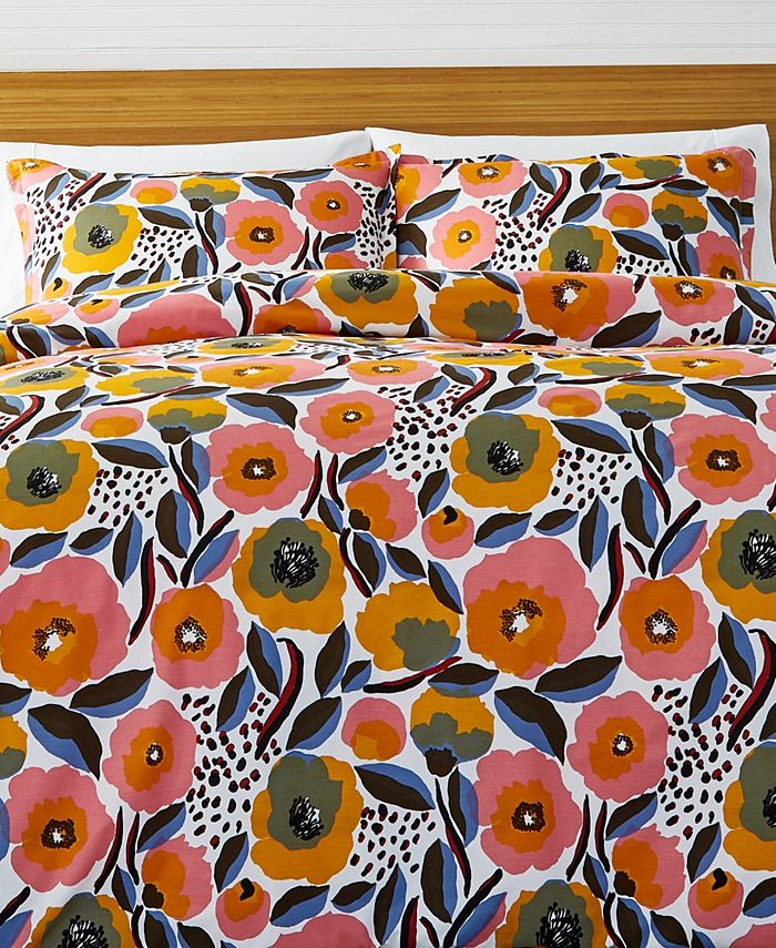 Marimekko Rosarium Duvet Cover Set Full Queen And Reviews Duvet Covers