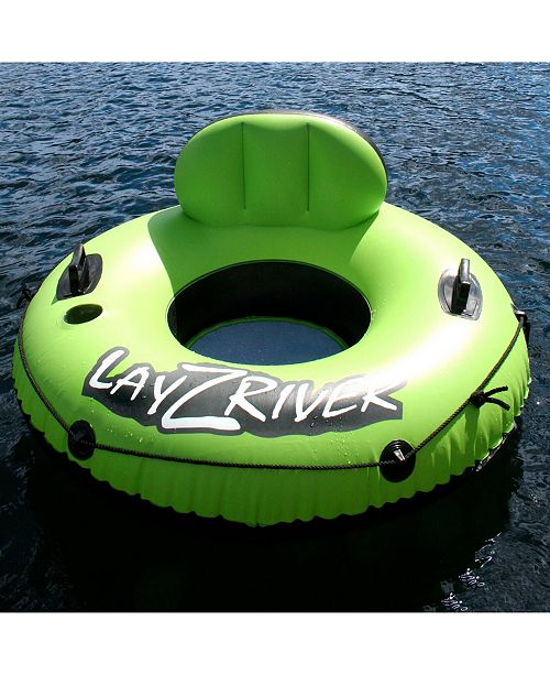 Blue Wave Sports Lazy River 49" Inflatable Swim River Float Tube ...