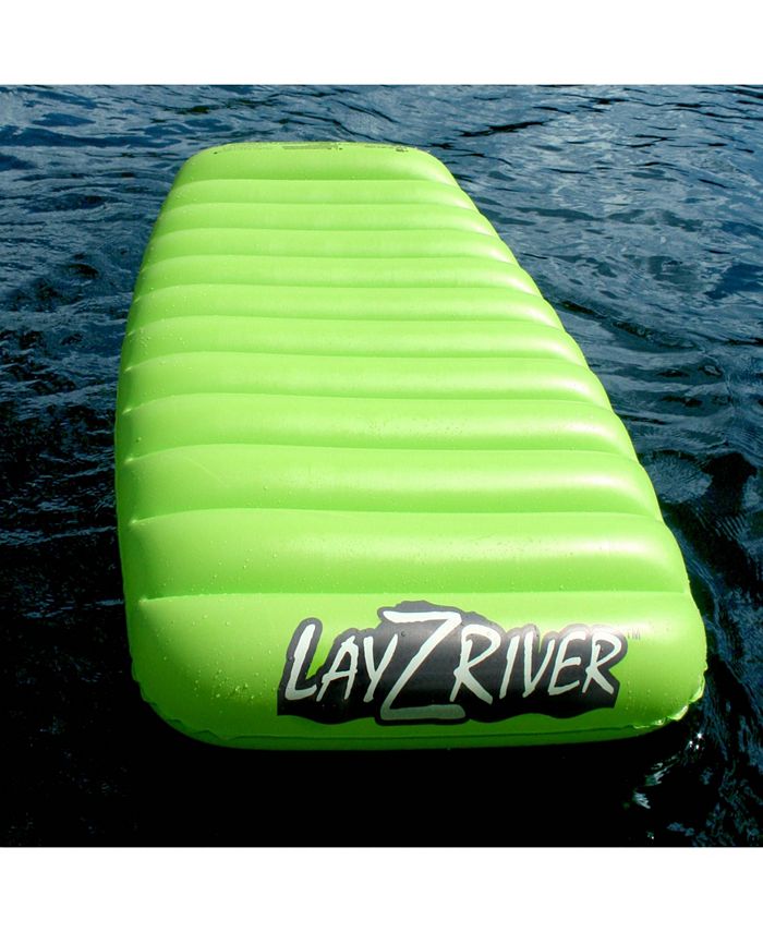 Blue Wave Sports Lazy River Inflatable 1-Person Swim Float Mattress ...