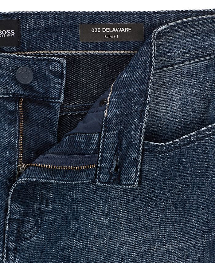 Hugo Boss BOSS Men's Delaware Slim-Fit Jeans - Macy's