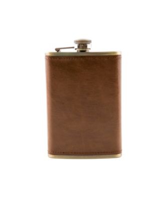 Thirstystone by Cambridge 8 oz Leather Flask - Macy's