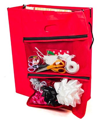 Santa's Bag Gift Bag Organizer & Tissue Paper Storage Box - Macy's