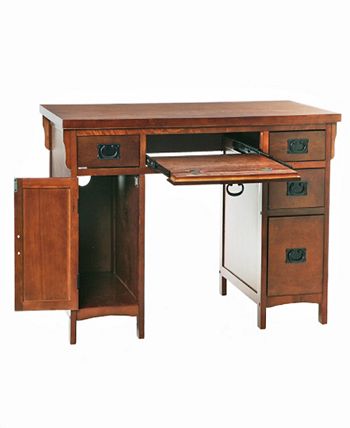 Southern Enterprises Nichols Mission Computer Desk - Macy's