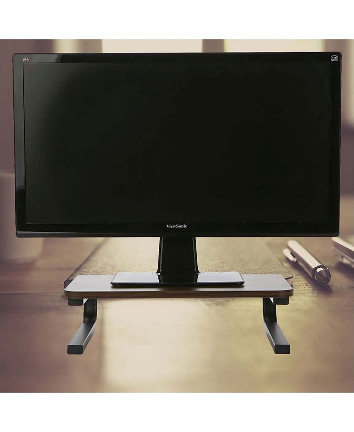 Mind Reader Wood Top Monitor Stand Riser - Macy's