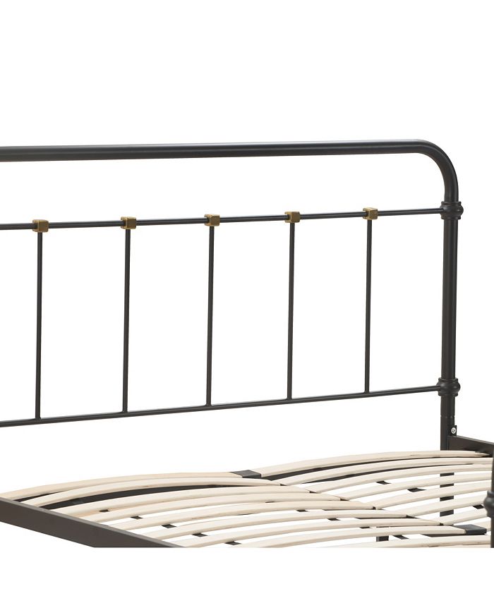 Elle Decor Renaud Metal Bed - Queen - Macy's
