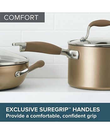 Anolon Advanced Home Bronze Hard-Anodized Nonstick 12.75" Skillet ...