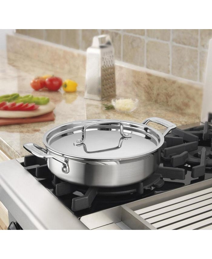 Cuisinart MultiClad Pro 3-Qt. Casserole with Cover - Macy's