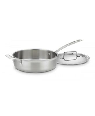 Cuisinart MultiClad Pro 3.5-Qt. Saute Pan with Cover - Macy's