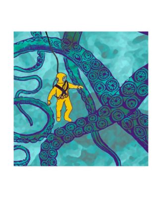 Alicia Ludwig Misadventure II Childrens Art Canvas Art - 15.5" x 21 ...