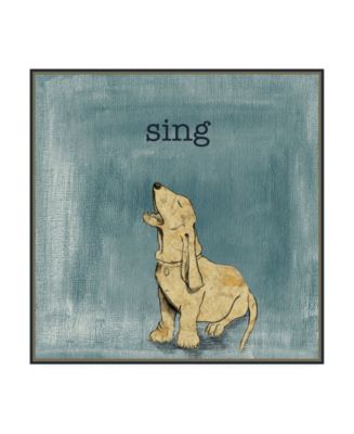 Alicia Ludwig Sing Childrens Art Canvas Art - 15.5" x 21" - Macy's
