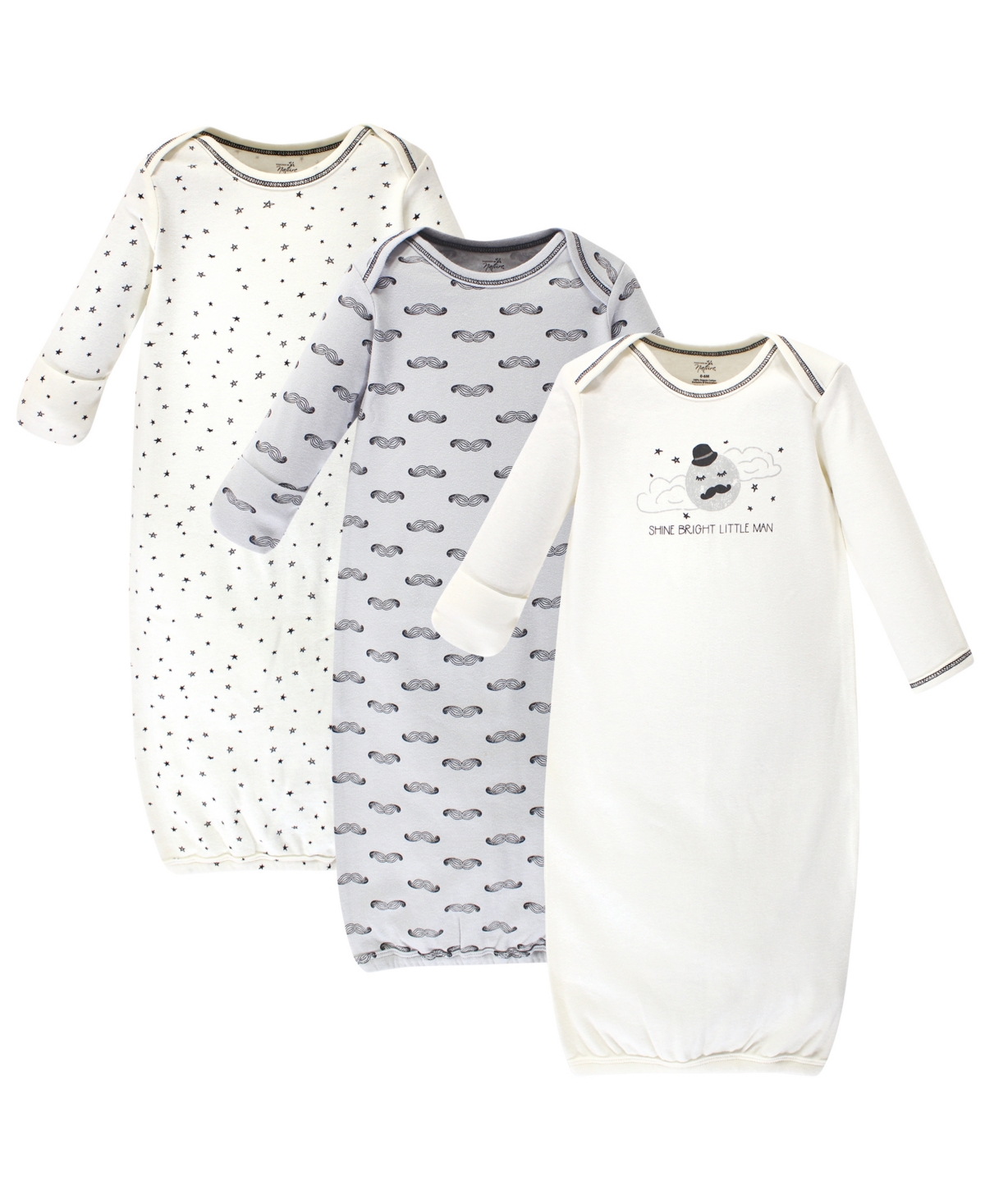 Click here for Touched by Nature Baby Boys Soft Natural Cotton Sl... prices