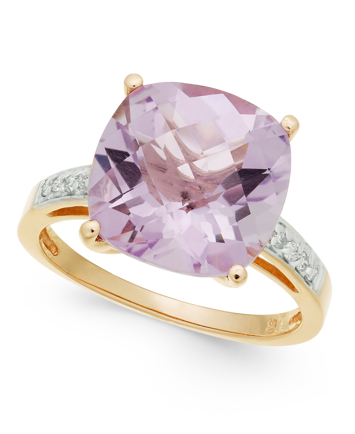 Click here for Pink Amethyst (6-1/10 ct. t.w.) & Diamond (1/10 ct... prices