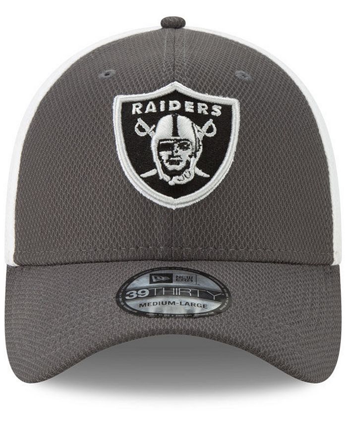 New Era Oakland Raiders Pop Out Diamond Era 39THIRTY Cap - Macy's