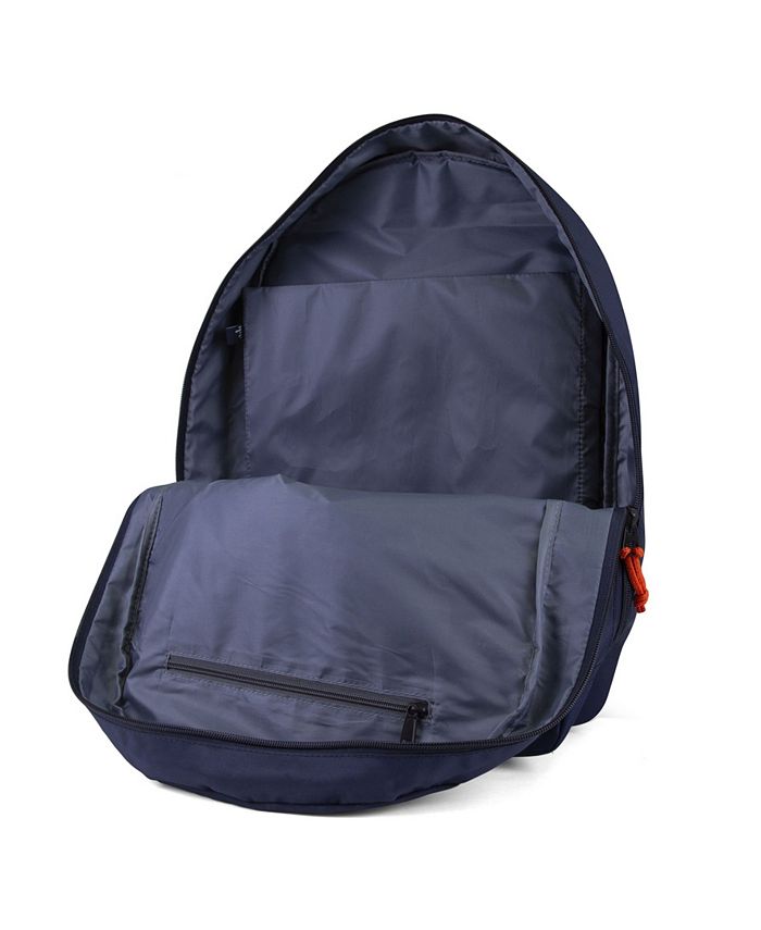 Nautica J-Class Color Block Diagonal Zip Backpack - Macy's