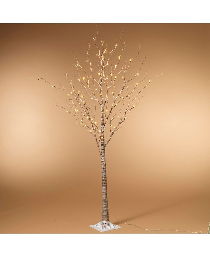 Gerson & Gerson Everlasting Glow 6-Foot High Electric Birch Bark Effect ...