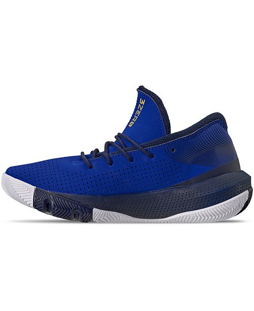 Under Armour Big Boys' SC 3ZERO III Basketball Sneakers from Finish ...