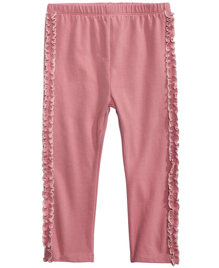 First Impressions Toddler Girls Ruffled Leggings, Created for Macy's ...