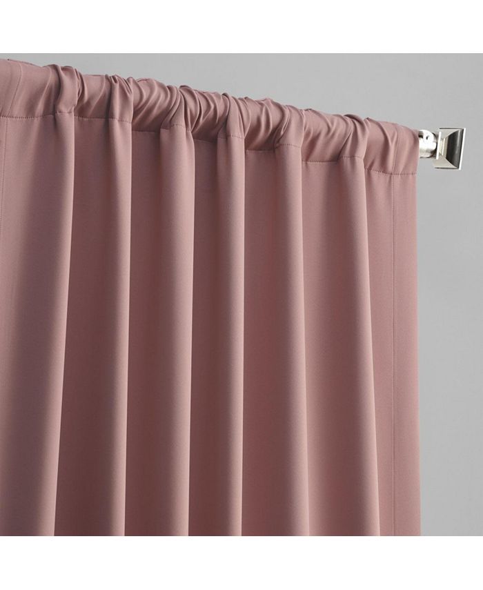 Exclusive Fabrics & Furnishings Weighted Hem Curtain Panel, 108" x 50 ...