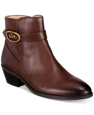 COACH Women's Dylan Horse-And-Carriage Booties - Macy's