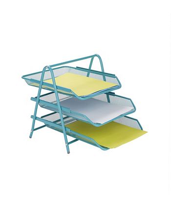 Mind Reader 3 Tier Paper Tray Desk Organizer - Macy's