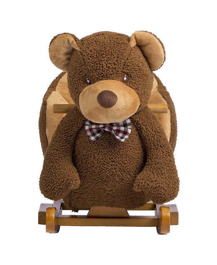 Rockin' Rider Barry Bear Baby Rocker - Macy's