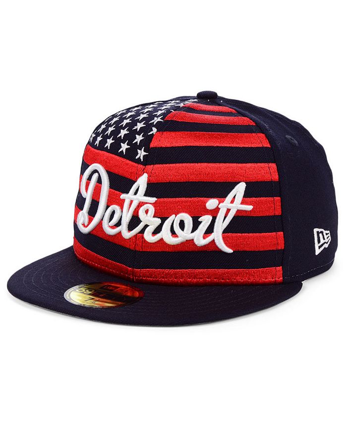 New Era Detroit Tigers Retro Big Flag 59FIFTY Cap - Macy's