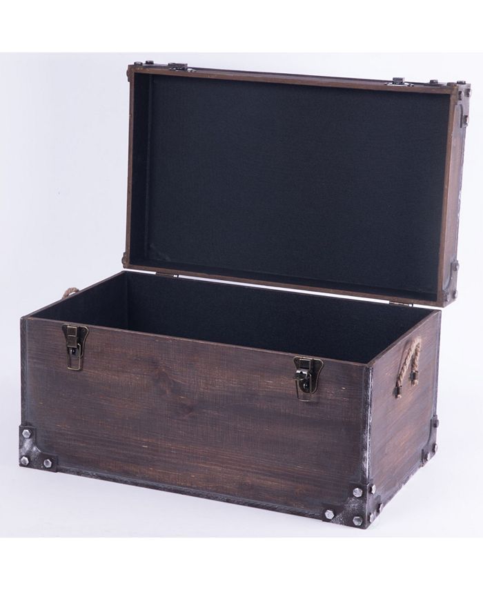 Vintiquewise Distressed Wooden Vintage Industrial Style Decorative ...