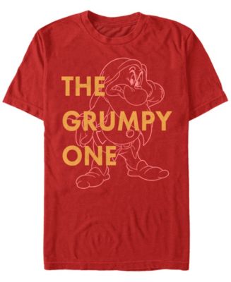 Disney Men's Grumpy Old Dwarf Short Sleeve T-Shirt - Macy's