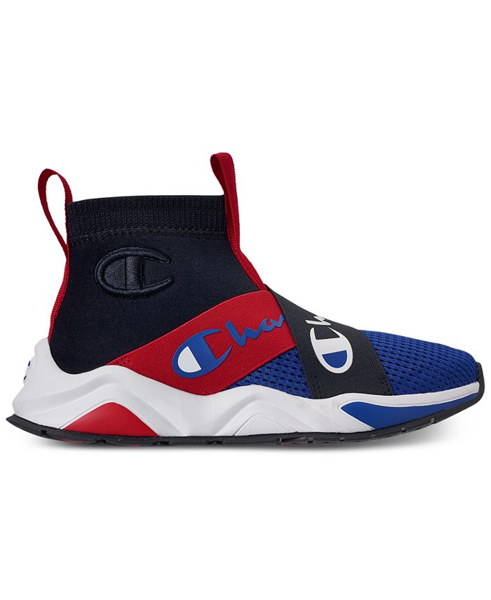 Champion Boys Rally Crossover Casual Sneakers from Finish Line - Macy's