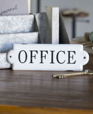 VIP Home International Metal "Office" Sign - Macy's